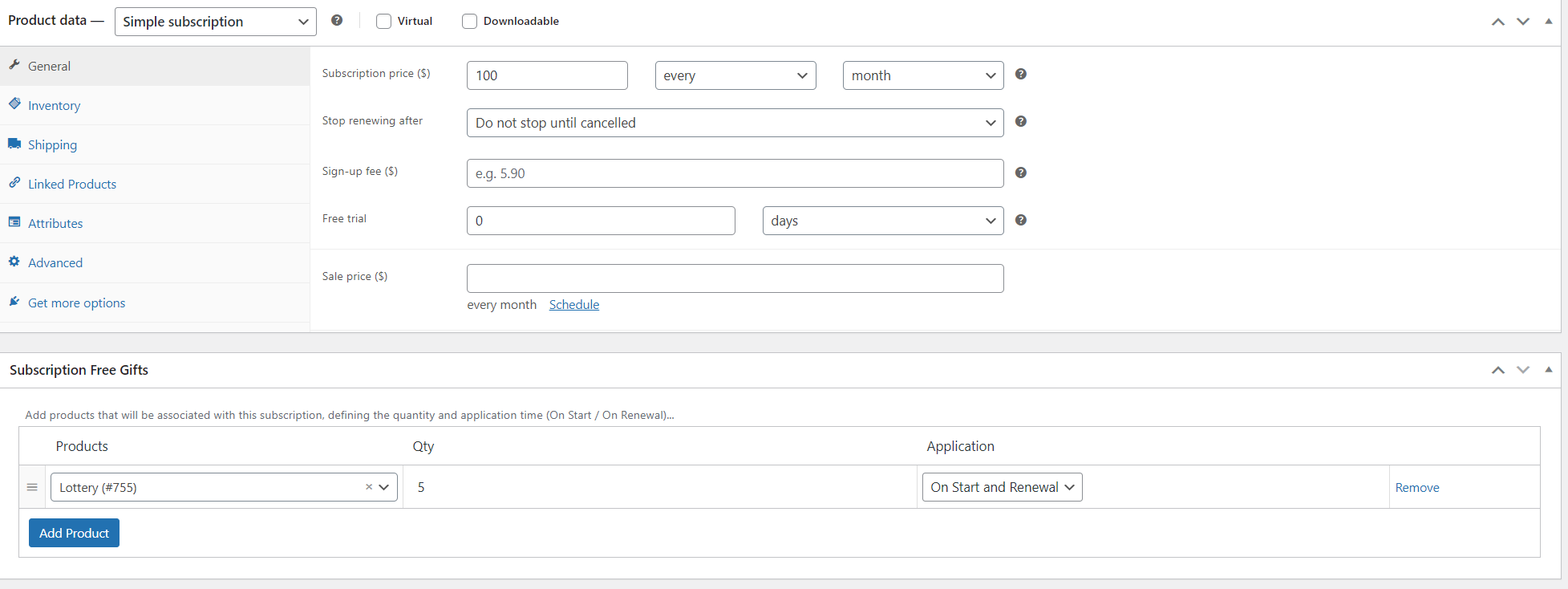 How to Add Free Tickets to WooCommerce Competition Subscriptions